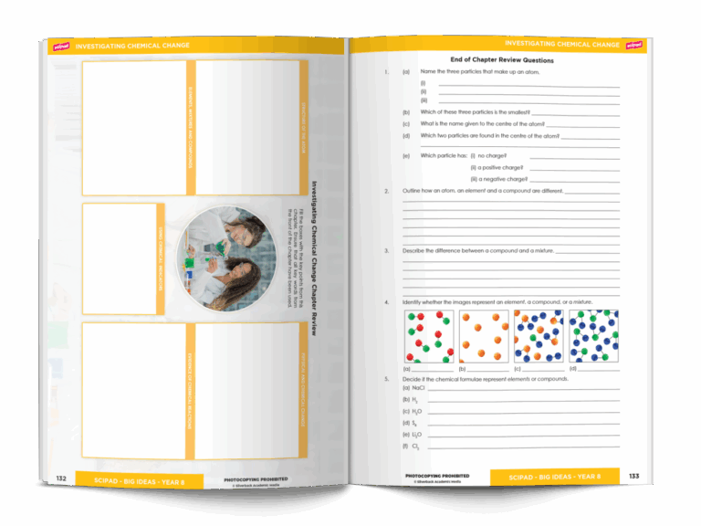 Year 8 | sciPAD Science Workbooks Australia | Secondary Science
