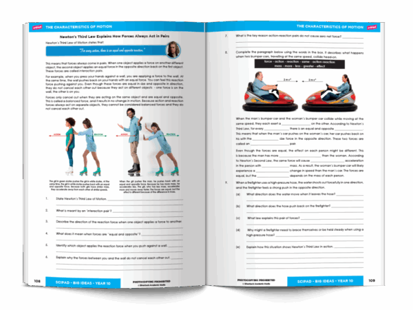 Year 10 | sciPAD Science Workbooks Australia | Secondary Science
