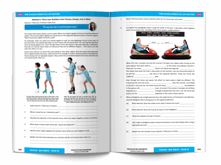 Year 10 | sciPAD Science Workbooks Australia | Secondary Science